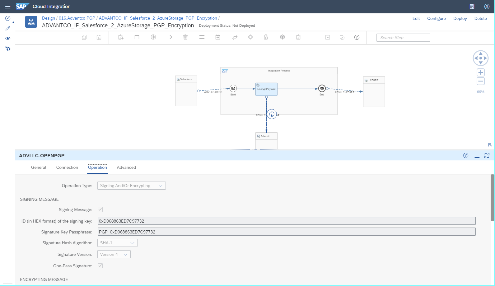 Using Advantco PGP Solution for SAP BTP and Integration Suite